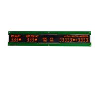 China Factory Customized VA Type COB LCD Display Module With Amber Color Backlight for Instruments for sale