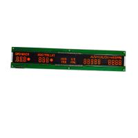China Factory Customized VA Type COB LCD Display Module With Amber Color Backlight for Instruments for sale