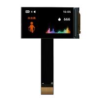 China 1.14 Inch TFT LCD Module 135x240 Resolution White LED Backlight ST7789V3 Display for sale