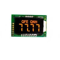 China Customized Size VA COB LCD Display Module With Amber Color Backlight for Instruments and Wide Temperature Range for sale