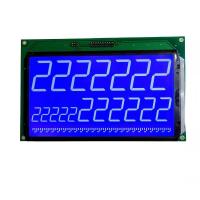 China Custom Monochrome 22 Digit LCD Display Board for Fuel Dispenser Wide Temp -20 to 80C for sale