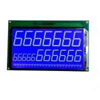 China Custom Monochrome 22 Digit LCD Display Board for Fuel Dispenser Wide Temp -20 to 80C for sale
