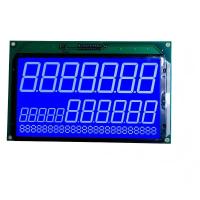 China Custom Monochrome 22 Digit LCD Display Board for Fuel Dispenser Wide Temp -20 to 80C for sale