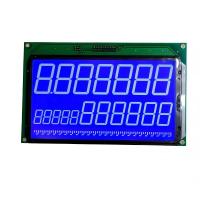 China Custom Monochrome 22 Digit LCD Display Board for Fuel Dispenser Wide Temp -20 to 80C for sale
