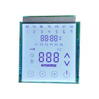 China Customized FSTN LCD Display Module with Touch Screen and White Backlight for Temperature Thermostat for sale