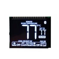 China Customized VA Transmissive Negative LCD Glass Display 2.8V-5.0V for RV Thermostat for sale