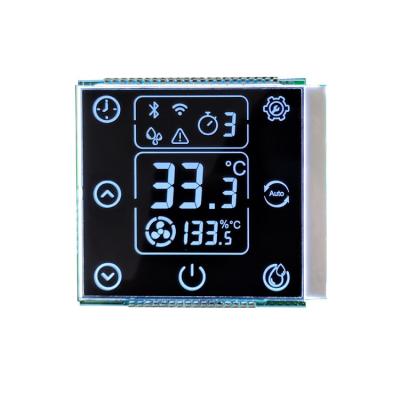 China Customized VA Touch Screen LCD Display 2.8V-5.0V for Smart Home Thermostat for sale