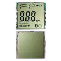 China Custom TN Reflective LCD Glass Screen 2.8V-5.0V for Blood Glucometer Medical Display for sale