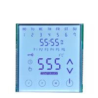 China Custom FSTN LCD Display Module 2.8V-5.0V White Backlight Touch Screen for Thermostat for sale