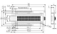 China 16x2 LCD Character Module 1602A Dot Matrix Display 5V Industrial Grade for sale