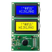 China 0802A High Quality Character Display Module 8x2 Alphanumeric Panel for Industrial Control & Electronic Equipment for sale