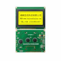 China 12864C-1 Monochrome Graphic LCD Display Module 128x64 Pixels for Industrial Instruments for sale