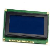 China 12864C-1 Monochrome Graphic LCD Display Module 128x64 Pixels for Industrial Instruments for sale
