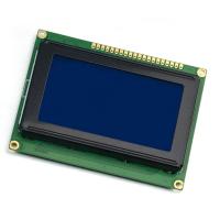 China 12864C-1 Monochrome Graphic LCD Display Module 128x64 Pixels for Industrial Instruments for sale