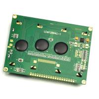 China 12864C-1 Monochrome Graphic LCD Display Module 128x64 Pixels for Industrial Instruments for sale