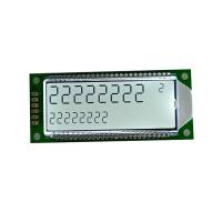 China Customized 7 Segment LCD Display Module 2.8-5.0V for Electric Meter with White Backlight for sale