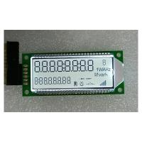 China Customized 7 Segment LCD Display Module 2.8-5.0V for Electric Meter with White Backlight for sale