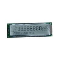 China Customized 7 Segment LCD Module 2.8-5.0V for Electricity Meter with White Backlight for sale