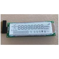 China Customized 7 Segment LCD Module 2.8-5.0V for Electricity Meter with White Backlight for sale