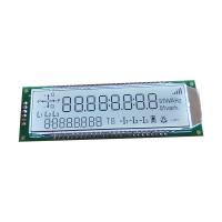China Customized 7 Segment LCD Module 2.8-5.0V for Electricity Meter with White Backlight for sale