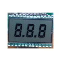 China Customized 3 Digit TN Positive LCD Display Panel 2.8-5.0V Wide Temp -30~80°C for sale