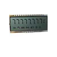 China Customized 8 Digit Positive TN Reflective LCD Display for Water Meter 2.8V to 5.0V for sale