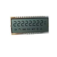 China Customized 8 Digit Positive TN Reflective LCD Display for Water Meter 2.8V to 5.0V for sale