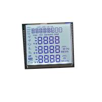 China Customized FSTN 14 Segment Monochrome LCD Display for 3 Phase Energy Meter 2.8V to 5.0V for sale