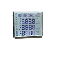 China Customized FSTN 14 Segment Monochrome LCD Display for 3 Phase Energy Meter 2.8V to 5.0V for sale
