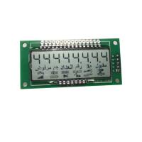 China Customized size 8 digit tn reflective positive lcd screen display for water meter for sale