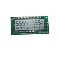 China Factory cheap 8 digit tn lcd panel display for water meter for sale