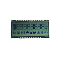 China Customized Size 9 Digit Stn Reflective Positive Lcd Panel Screen Display For Water Meter for sale