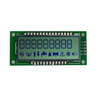 China Customized Size 9 Digit Stn Reflective Positive Lcd Panel Screen Display For Water Meter for sale