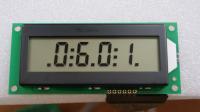 China 6 Digit TN LCD Display Module for Counter 53x25mm Custom Segment for sale
