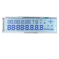 China Customized Size Fstn 7 Segment Positive Transflective Lcd Panel With Backlight Lcd Display Screen For Smart Electricity Meter for sale