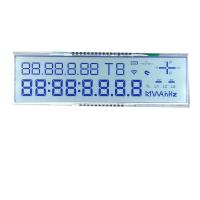 China Customized Size Fstn 7 Segment Positive Transflective Lcd Panel With Backlight Lcd Display Screen For Smart Electricity Meter for sale