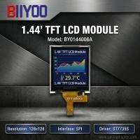 China 1.44 Inch 128x128 TFT LCD Display Module ST7735S Drive IC 12 Oclock Viewing Angle for sale