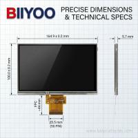 China 7.0 Inch TFT Display with 1024x600 Resolution TFT LCD Module for High-Quality Visuals for sale