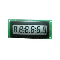China 6 Digit TN LCD Display Module for Counter 53x25mm Custom Segment for sale