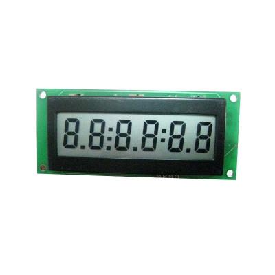 China 6 Digit TN LCD Display Module for Counter 53x25mm Custom Segment for sale