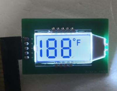 China Factory OEM/ODM Customized Size STN 3 digit  Small  LCD Screen Display For Temperature  for sale