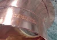 China C11000 C12200 Copper Pipe Elbow 45 90 Degree Fitting 1/4 to 4 Inch OD for sale