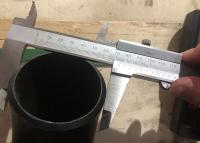 China ANSI B16.9 A234 WPB 90 Degree Elbow Black Paint Carbon Steel Pipe Fitting for sale