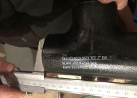 China ASME B16.9 Carbon Steel A234 WPB Black Pipe Tee SCH40 SCH80 SCH120 1/2-48 Inch for sale