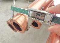 China 99.9% Pure Copper Tube C11000 C12200 C12300 for HVAC Heat Exchanger 0.3-100mm for sale