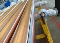 China ASTM B75 C12200 Copper Alloy Pipe Custom OD 0.2-2.0mm Thickness Industrial for sale