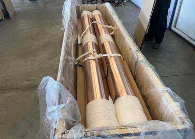 China Cold Rolled C12200 Copper Alloy Tube OD 219.1mm Custom Length 0.2-2.0mm Thickness for sale