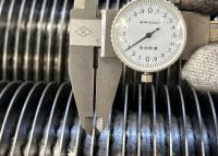 China Stainless Steel HF Finned Tube Stud Dia 12.7mm for High Temperature Heat Exchanger for sale