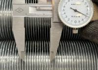 China Y&G High Frequency Welded Finned Tube AL Fin 0.3-1mm Thickness OD 25.4-508mm for sale