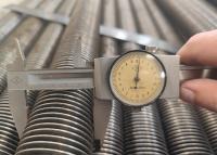 China Carbon Steel Fin Stud Heat Transfer Tube Dia 12.7mm Fin Thickness 0.3-1mm Industrial for sale
